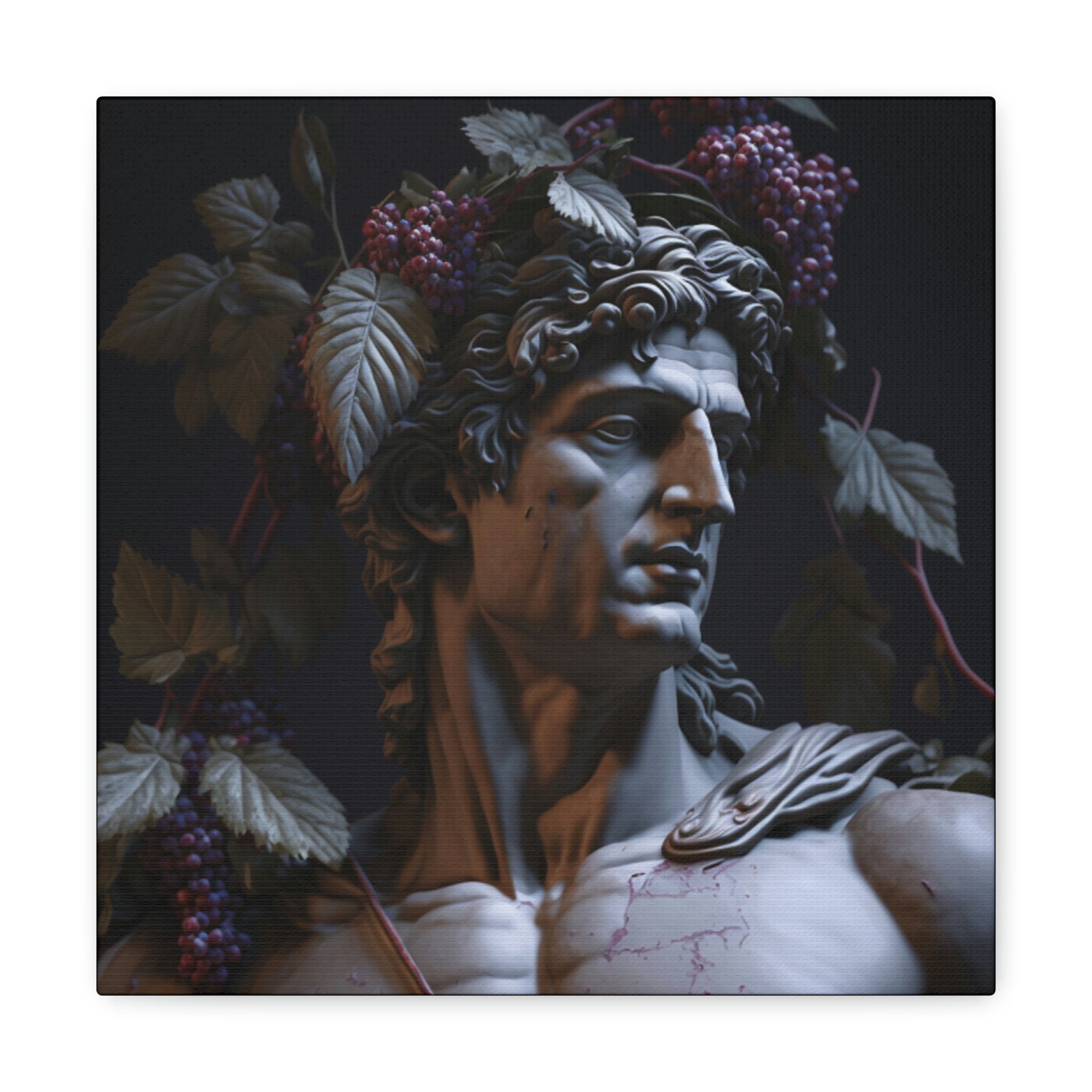 Dionysus | Greek Gods | Canvas/poster | High Quality Digital Art - Etsy