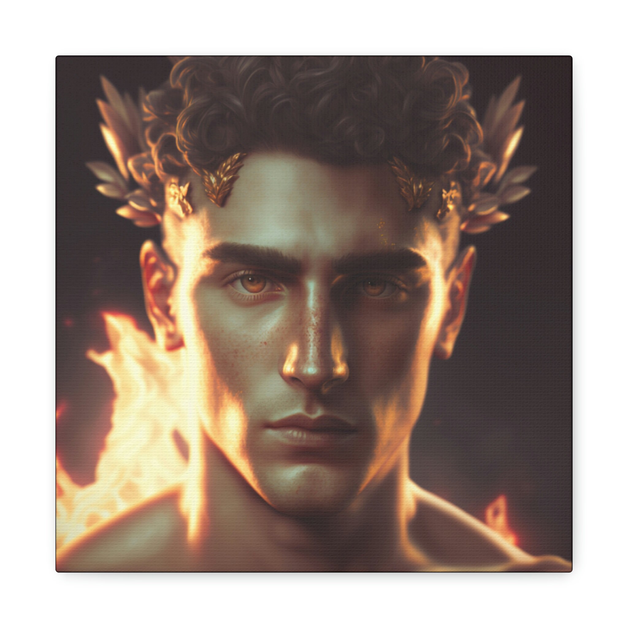 Apollo Greek Gods Canvas/poster High Quality Digital Art - Etsy