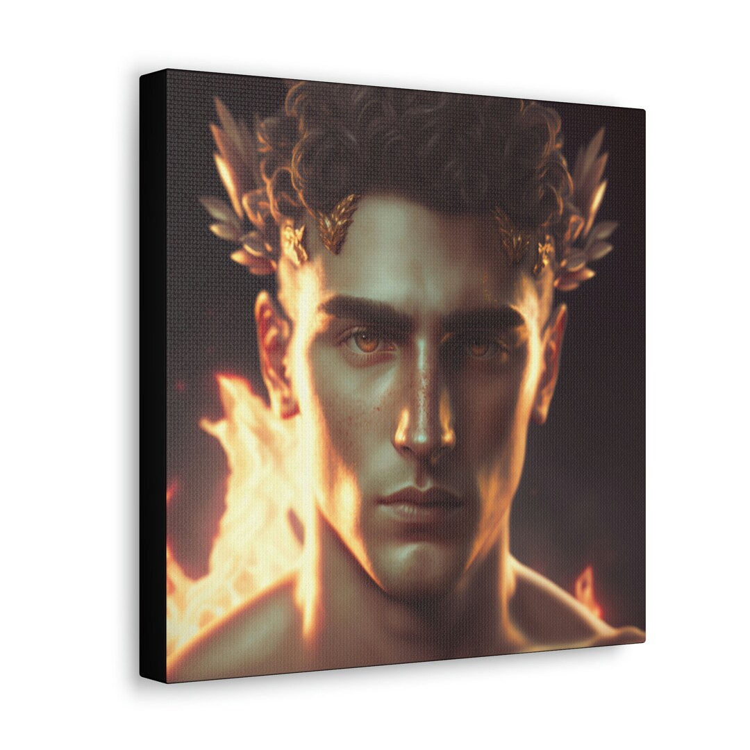 Apollo | Greek Gods | Canvas/poster | High Quality Digital Art - Etsy