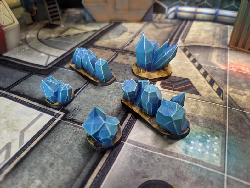 Crystal Terrain Set (20 Pieces) All Unique - Etsy