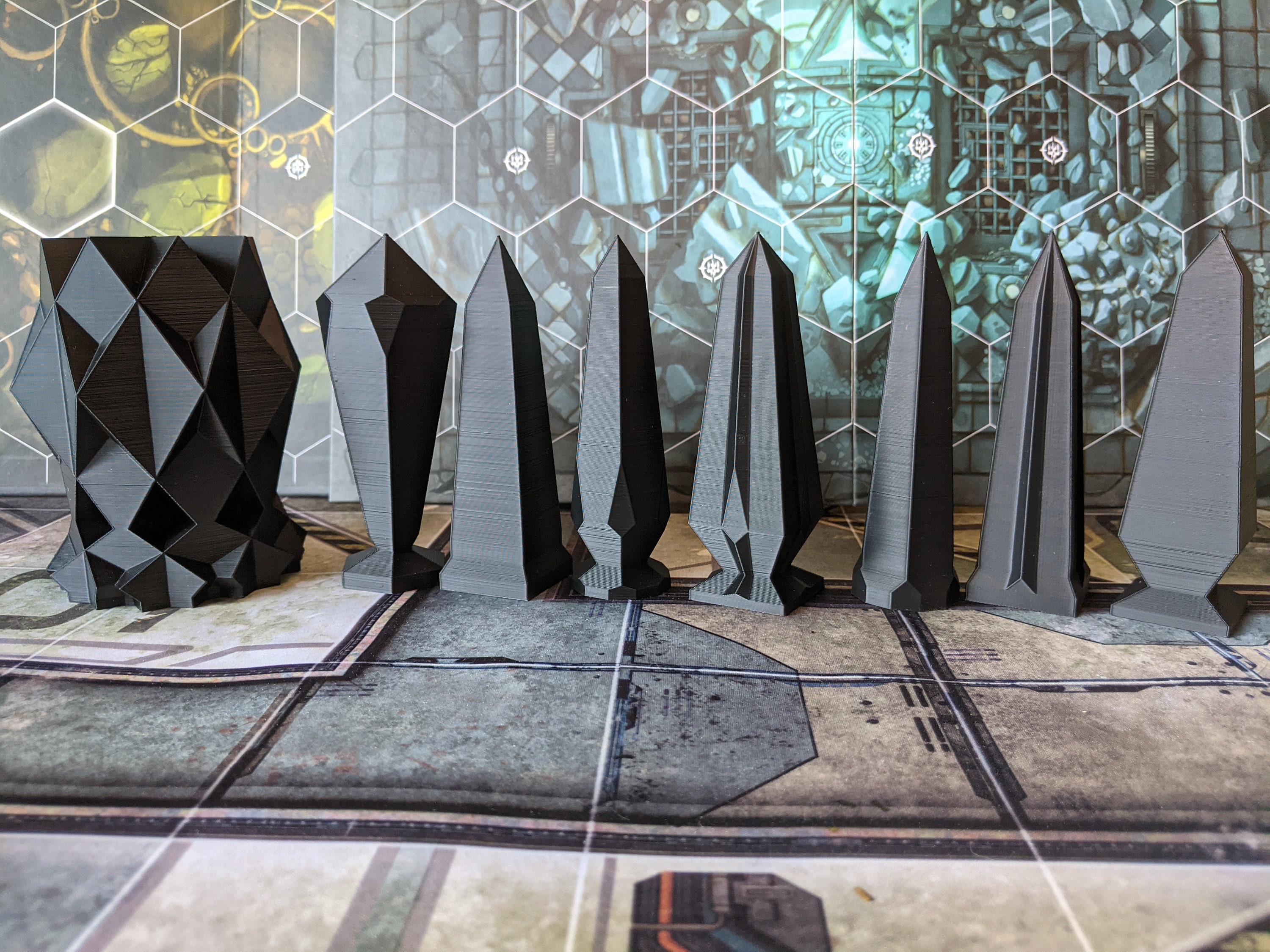 Obelisk Terrain (8 Piece Set) - Etsy