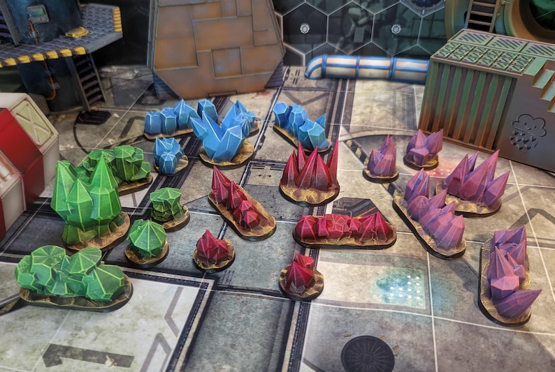 Crystal Terrain Set (20 Pieces) All Unique - Etsy