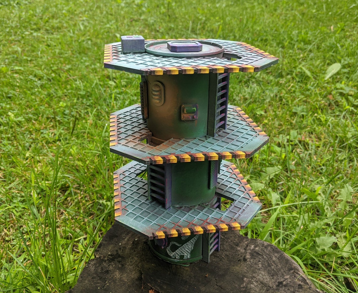 Chip Tower Terrain Kit - Etsy