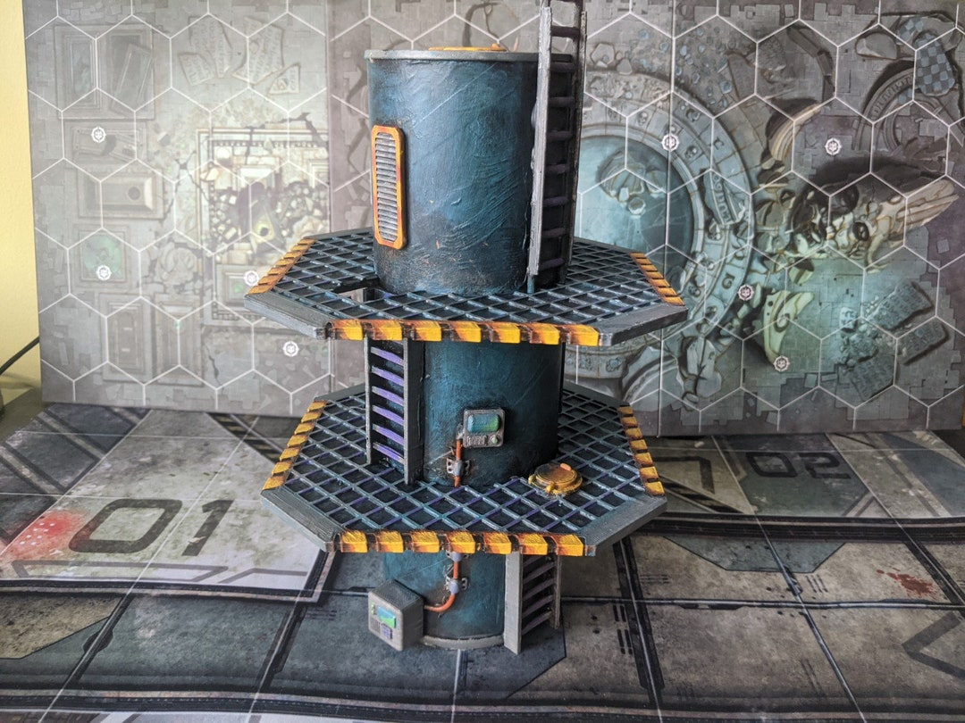 Chip Tower Terrain Kit - Etsy