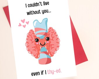 Funny Kidney Printable Valentine's Day Card, Digital Download Card for ...