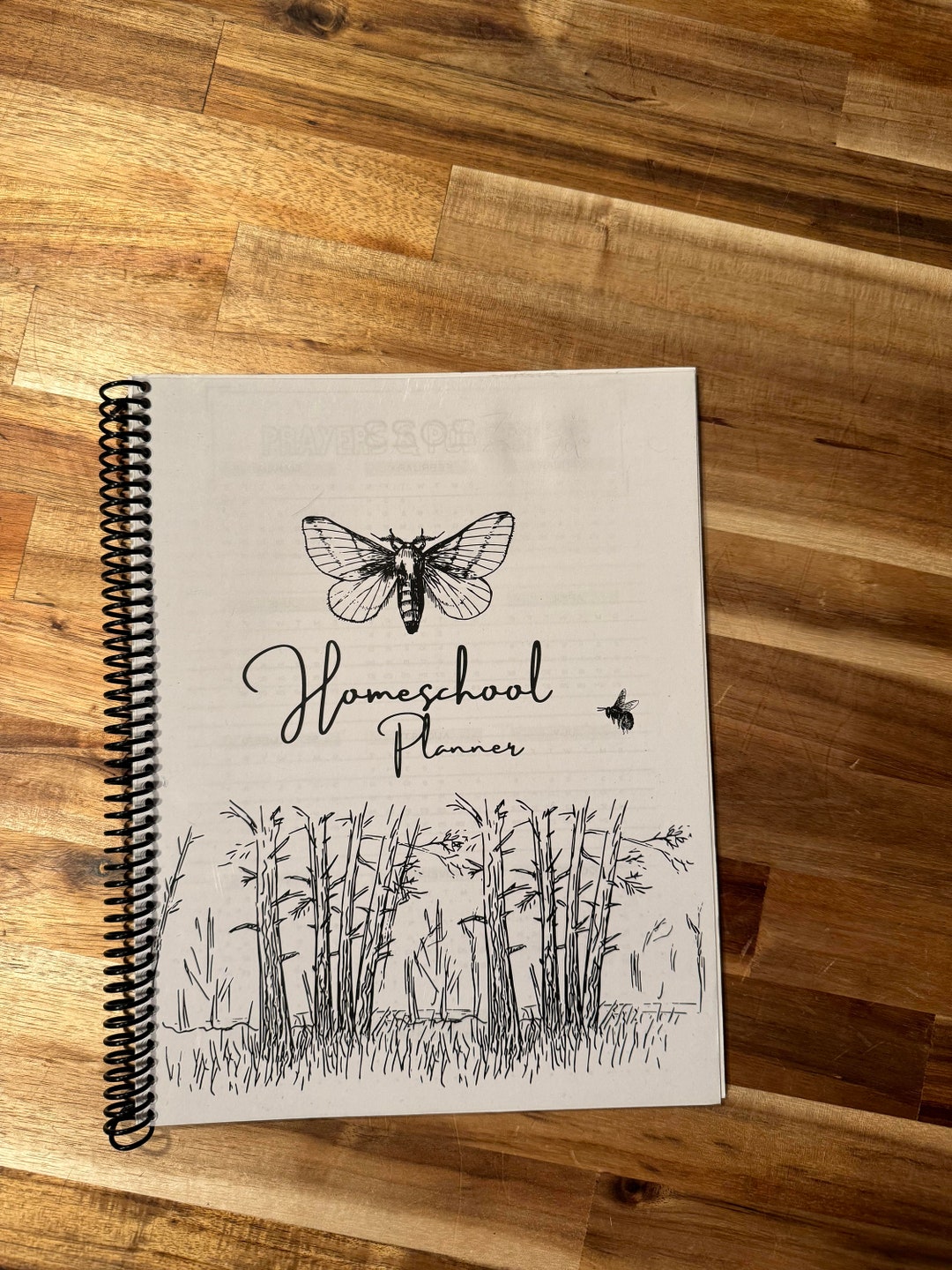 Simple Homeschool Planner - Etsy