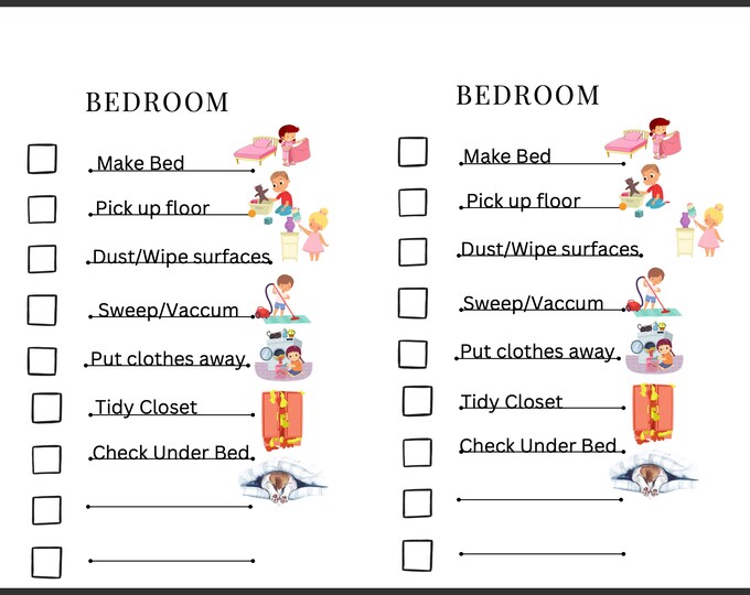 Homeschool Task List Bundle - Etsy Canada