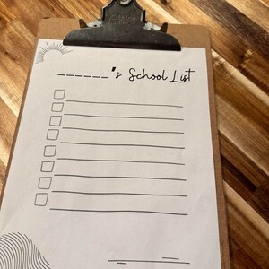 Homeschool Task List Bundle - Etsy Canada