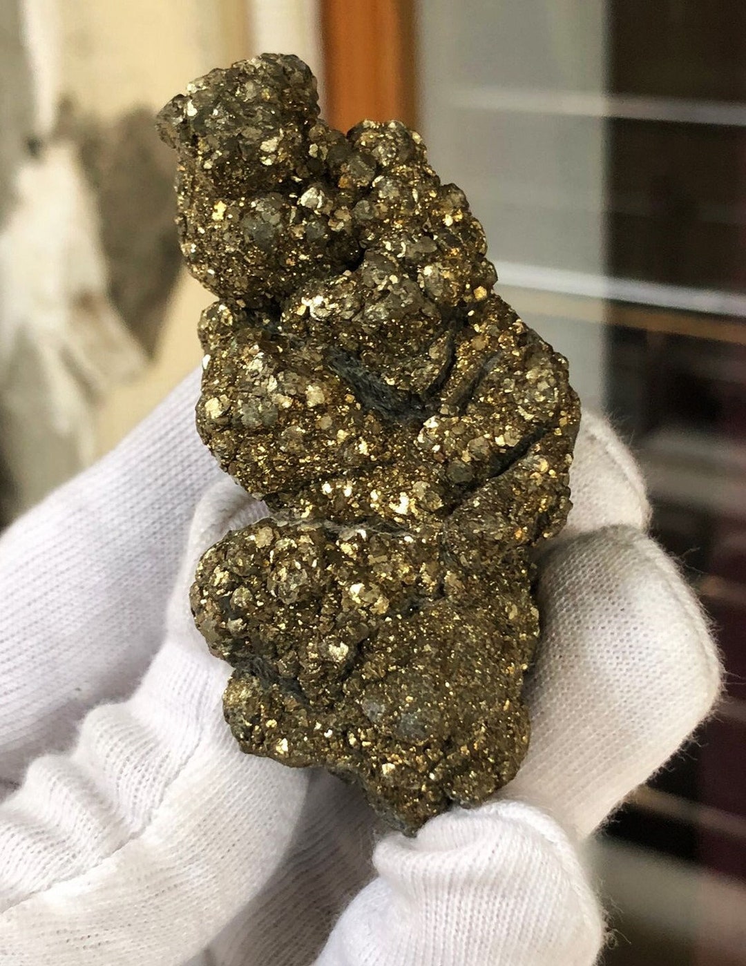 820 Ct Golden Pyrite Specimen From Balochistan Pakistan. - Etsy
