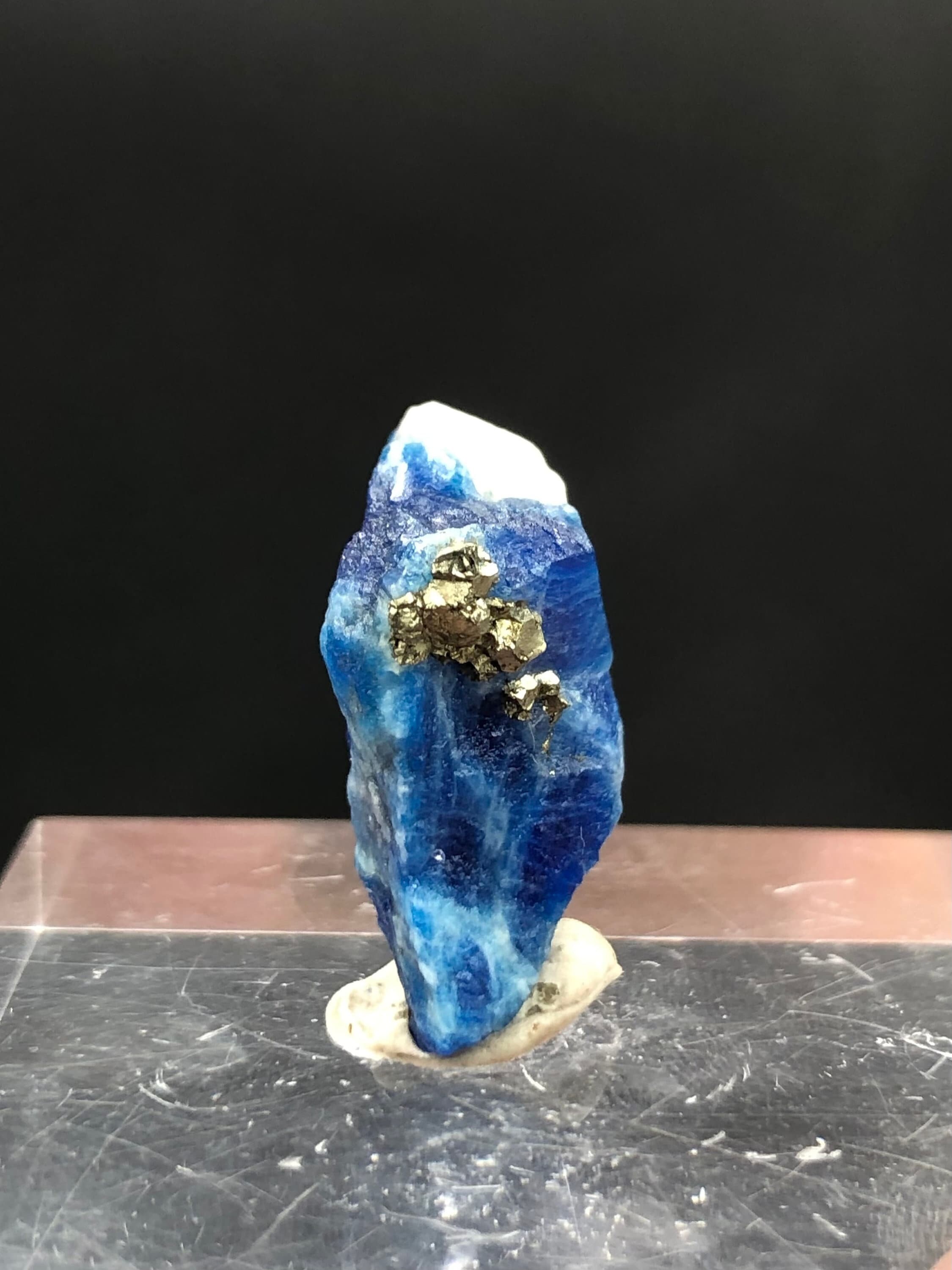 Most Rare 28 Ct Hauyne Specimen Combined With Pyrite From Badakhshan ...