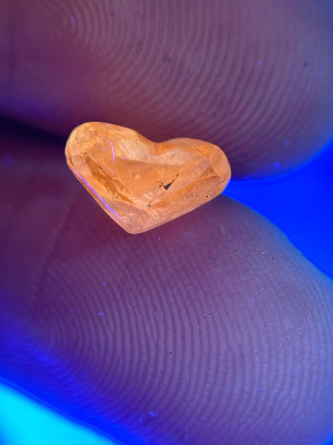 1.20 CT Rare Fluorescent Transparent Afghanite Cut Gemstone. - Etsy