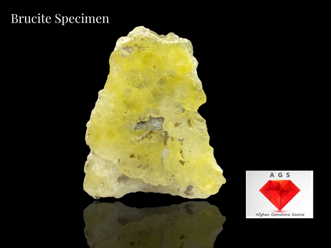 17t Rare Yellow Brucite Specimen From Balochistan Pakistan. - Etsy