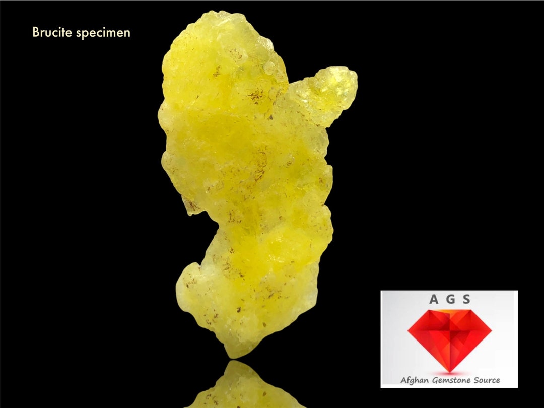 30ct Rare Yellow Brucite Specimen From Balochistan Pakistan. - Etsy