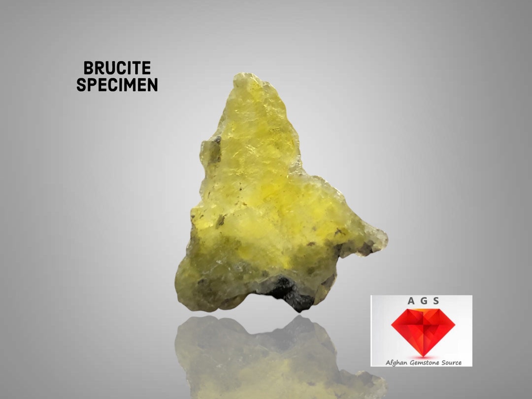 9ct Rare Yellow Brucite Specimen From Balochistan Pakistan. - Etsy