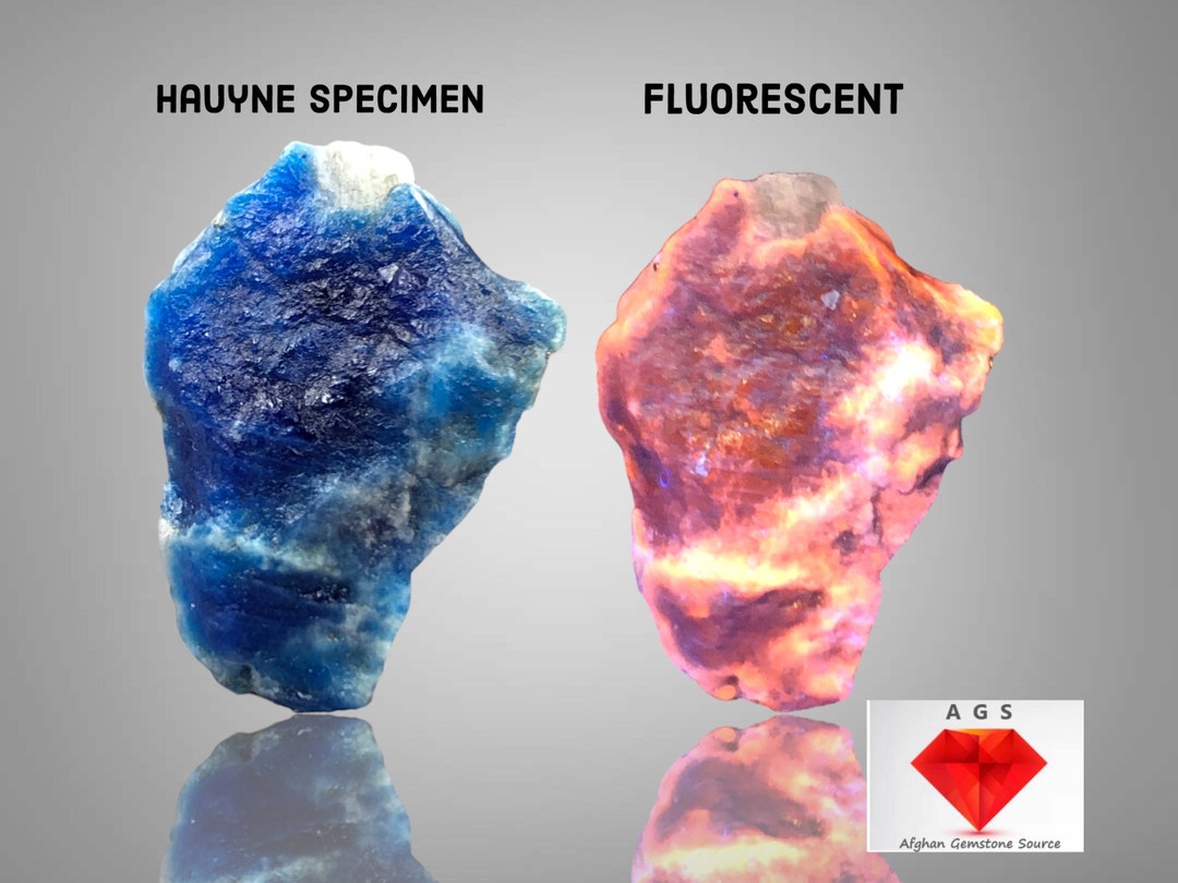 Most Rare 28 Ct Hauyne Specimen Combined With Pyrite From Badakhshan ...