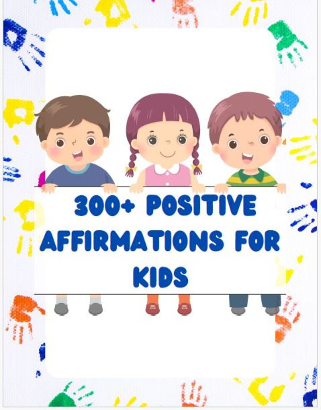 62 Page Kids Affirmation Book | Digital Download - Etsy