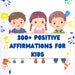 62 Page Kids Affirmation Book | Digital Download - Etsy