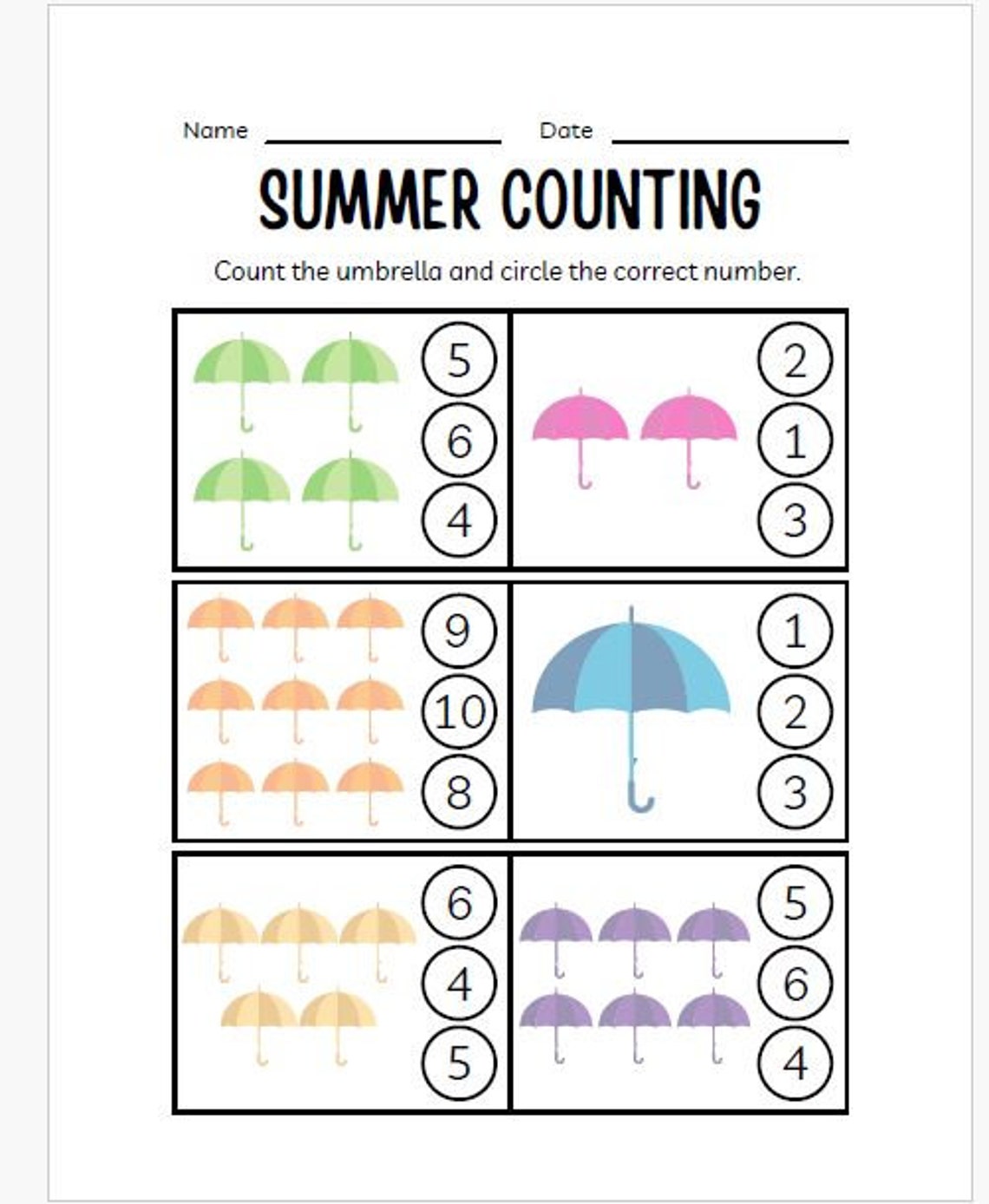 Summer Workbook for Kids | Printable Activity Book | Fun & Educational ...