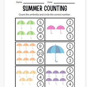 Summer Workbook for Kids | Printable Activity Book | Fun & Educational ...