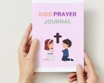 Kids Printable Prayer Journal, Perfect for Elementary and Preschool Age ...