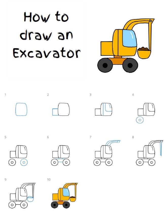How to Draw: Vehicles - Etsy