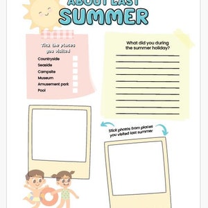 Summer Workbook for Kids | Printable Activity Book | Fun & Educational ...