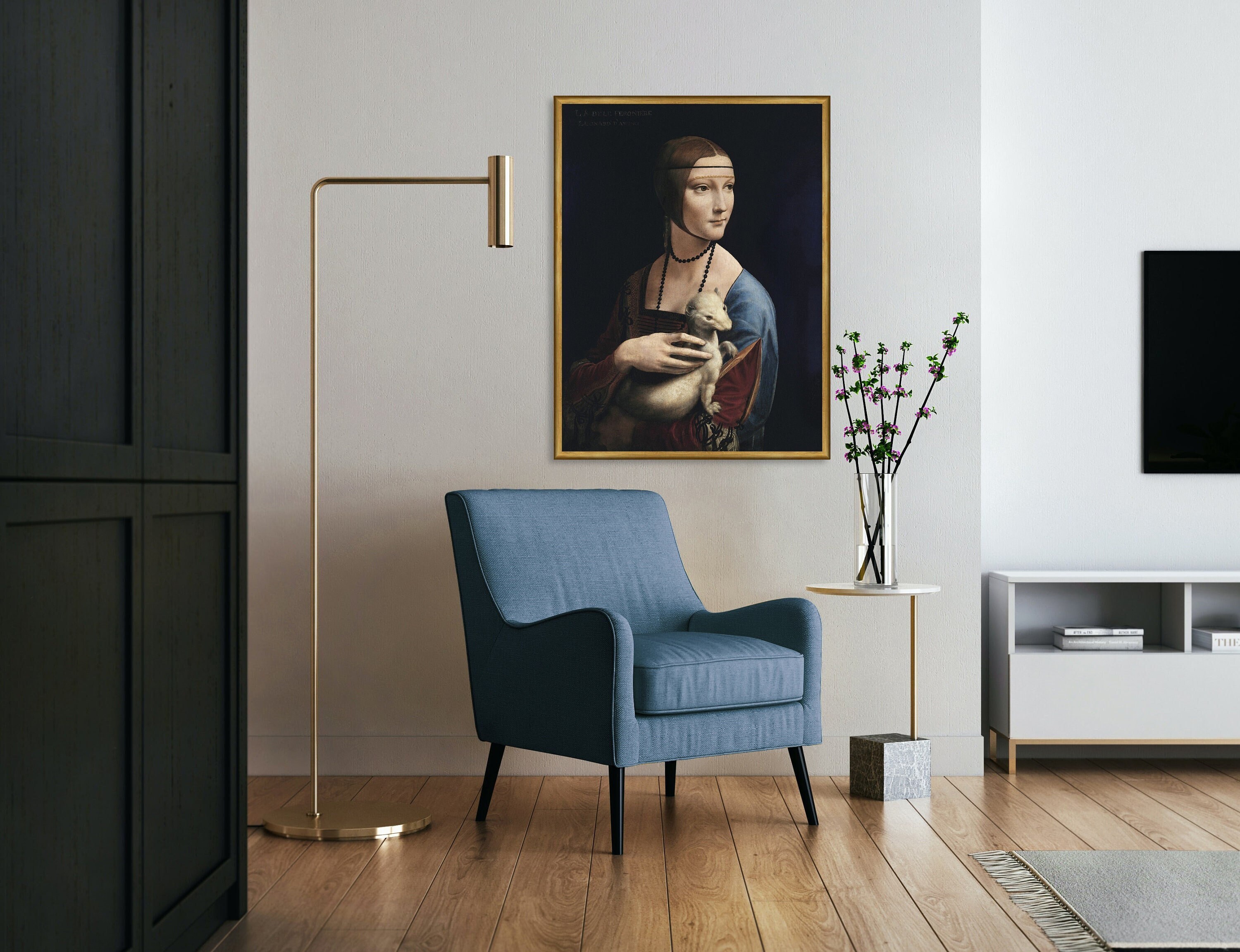 Lady With an Ermine by Leonardo Da Vinci Canvas & Art Giclée Print ...