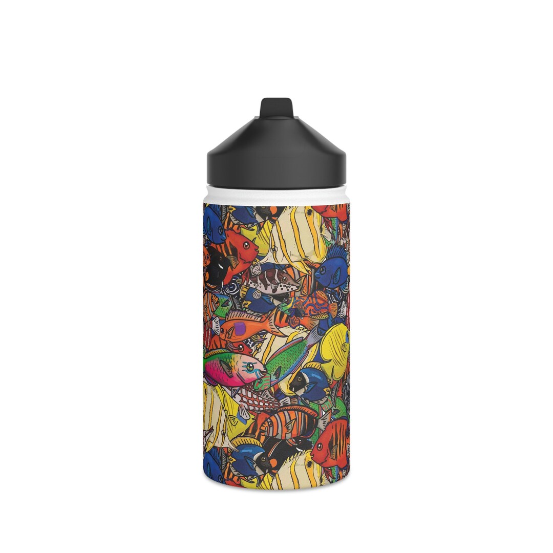 Marine Fish Water Bottle, Aquarist Water Bottle, Aquarium, Stainless ...