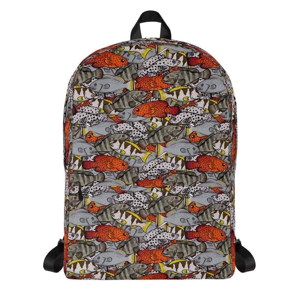 Grouper Backpack, Grouper Gift, Book Bag, Goliath, Panther - Etsy