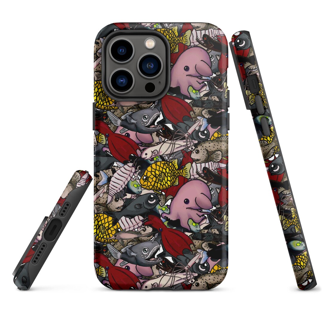Deep Sea Phone Case, Deep Sea Gift, Marine Biology Gift, Tough Case for ...
