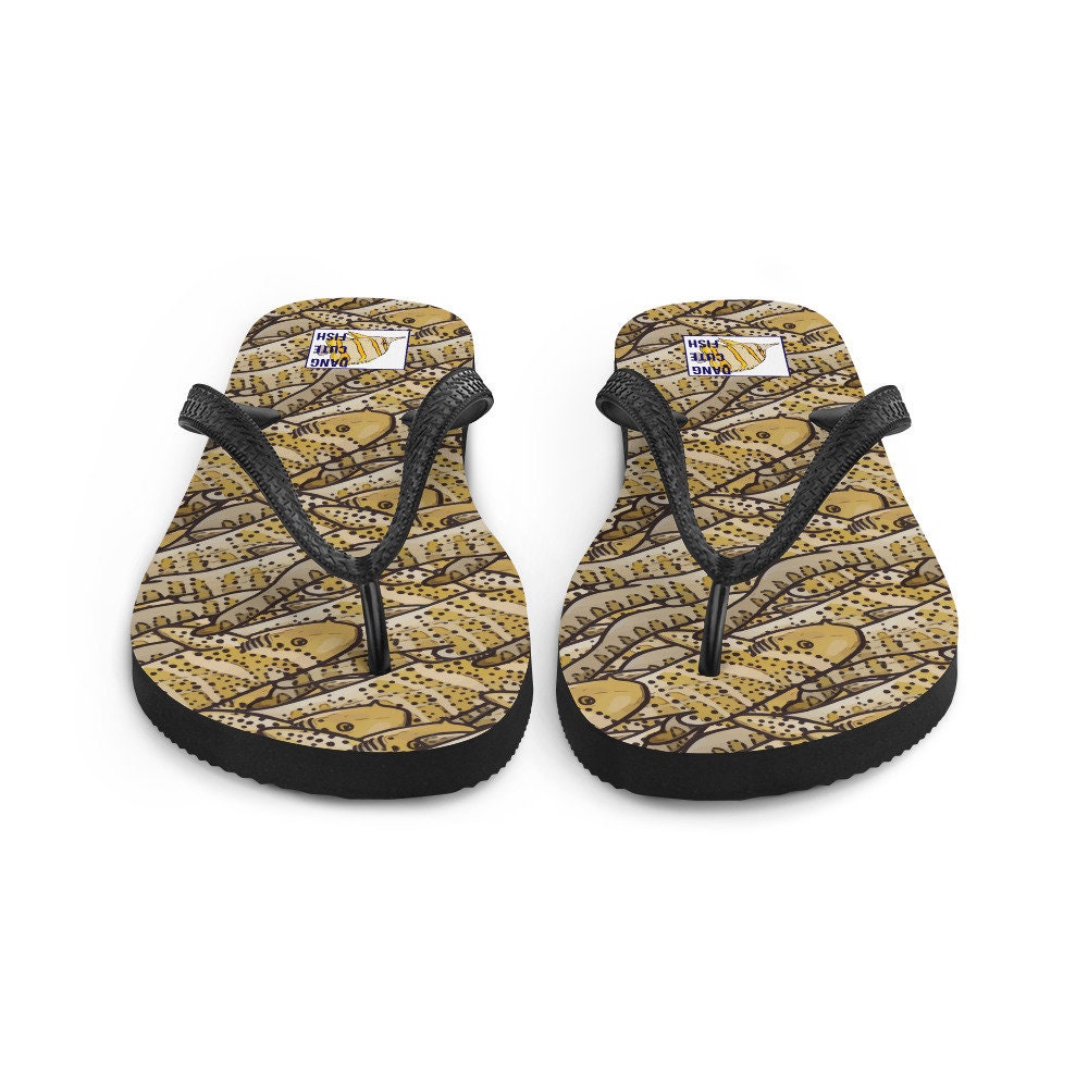 Zebra Shark Flip Flop, Flip-flops, Elasmobranch Gift - Etsy