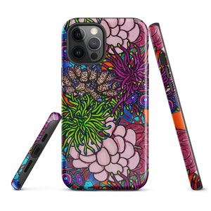 Coral Phone Case, Tough Case for Iphone®, Torch Coral, Brain Coral ...