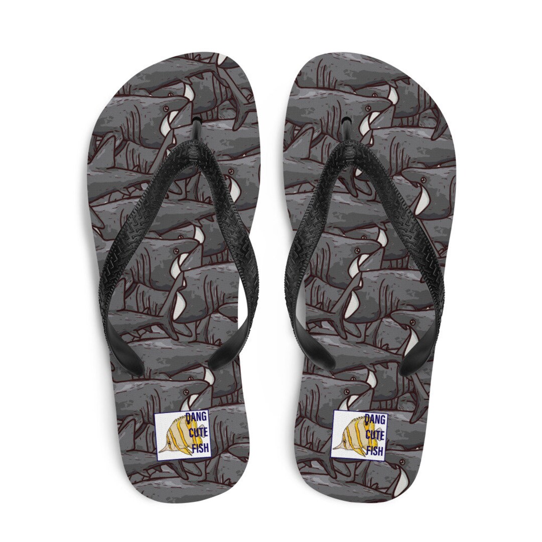 Basking Shark Flip Flops, Flip-flops, Elasmobranch, Shark Research ...