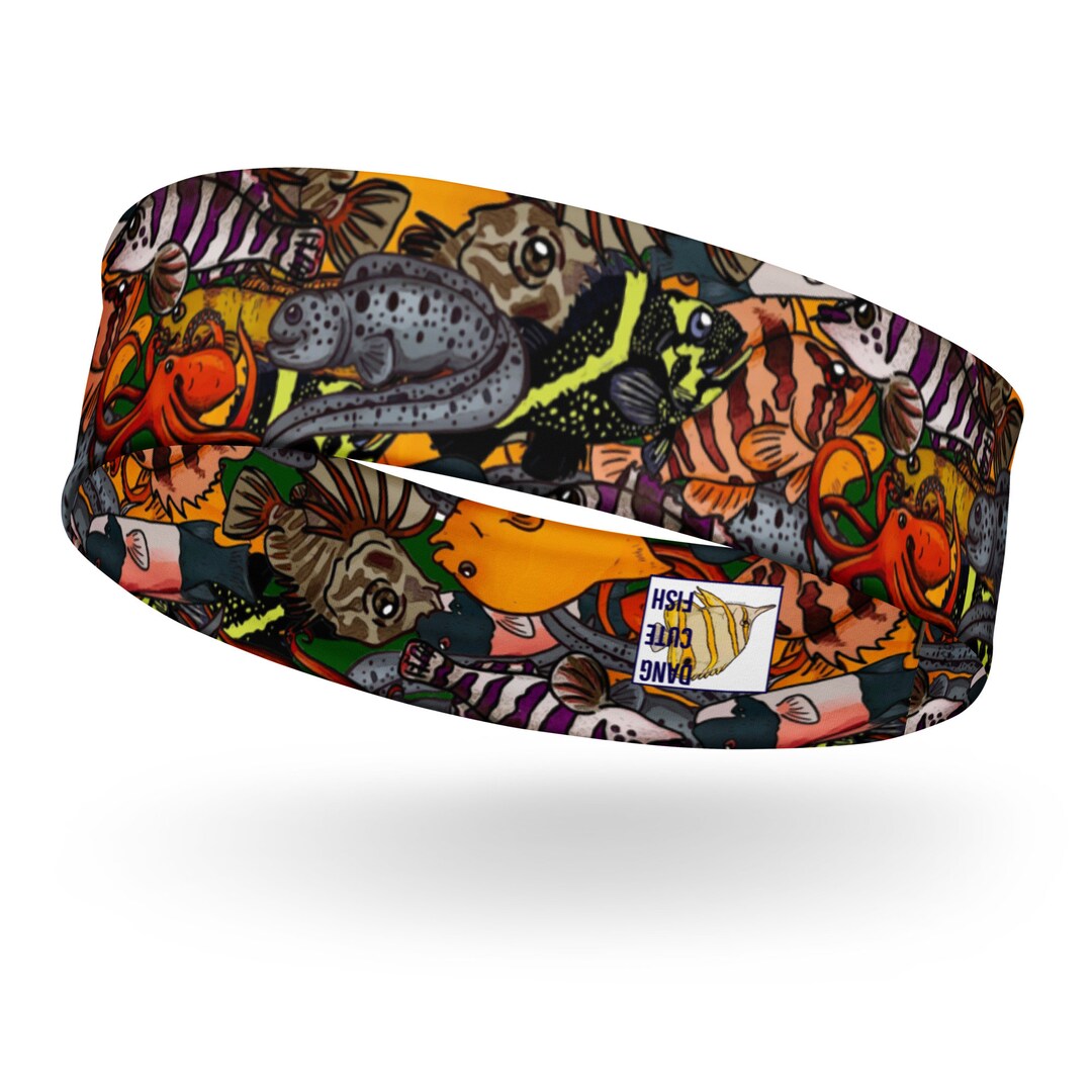 Pacific Northwest Fish Headband, Pnw Fish Gift, West Coast Fish ...