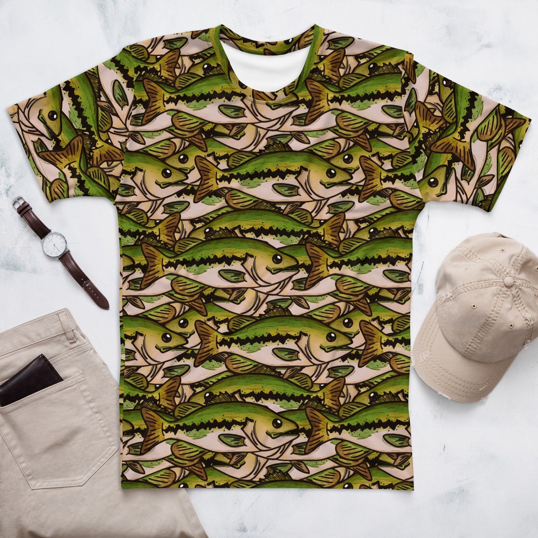Largemouth Bass Shirt, Men's T-shirt, Freshwater, Gift - Etsy
