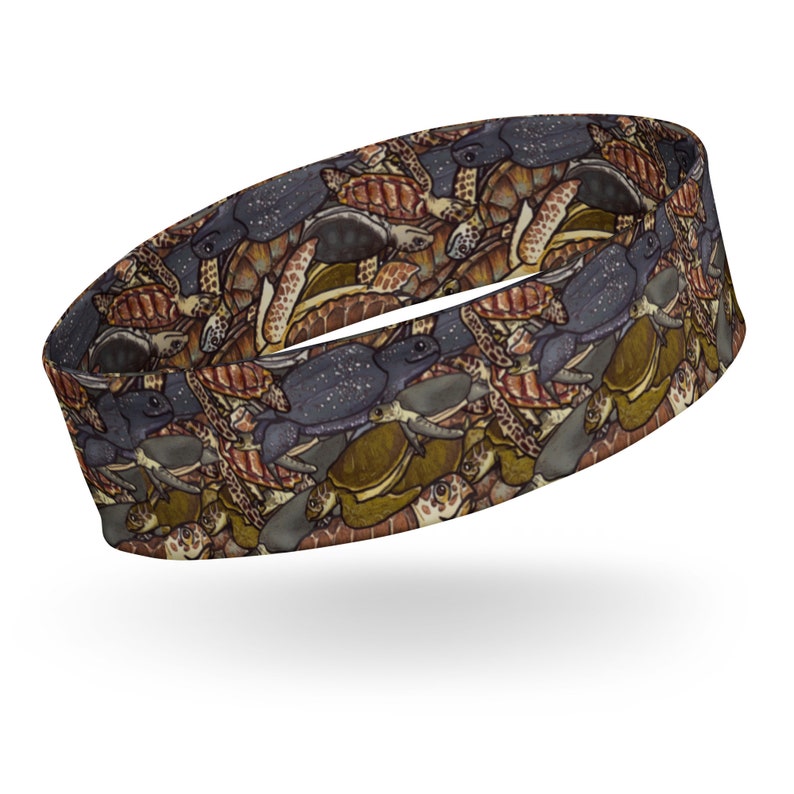Sea Turtle Headband, Sea Turtle Gift, Loggerhead, Hawksbill, Green ...