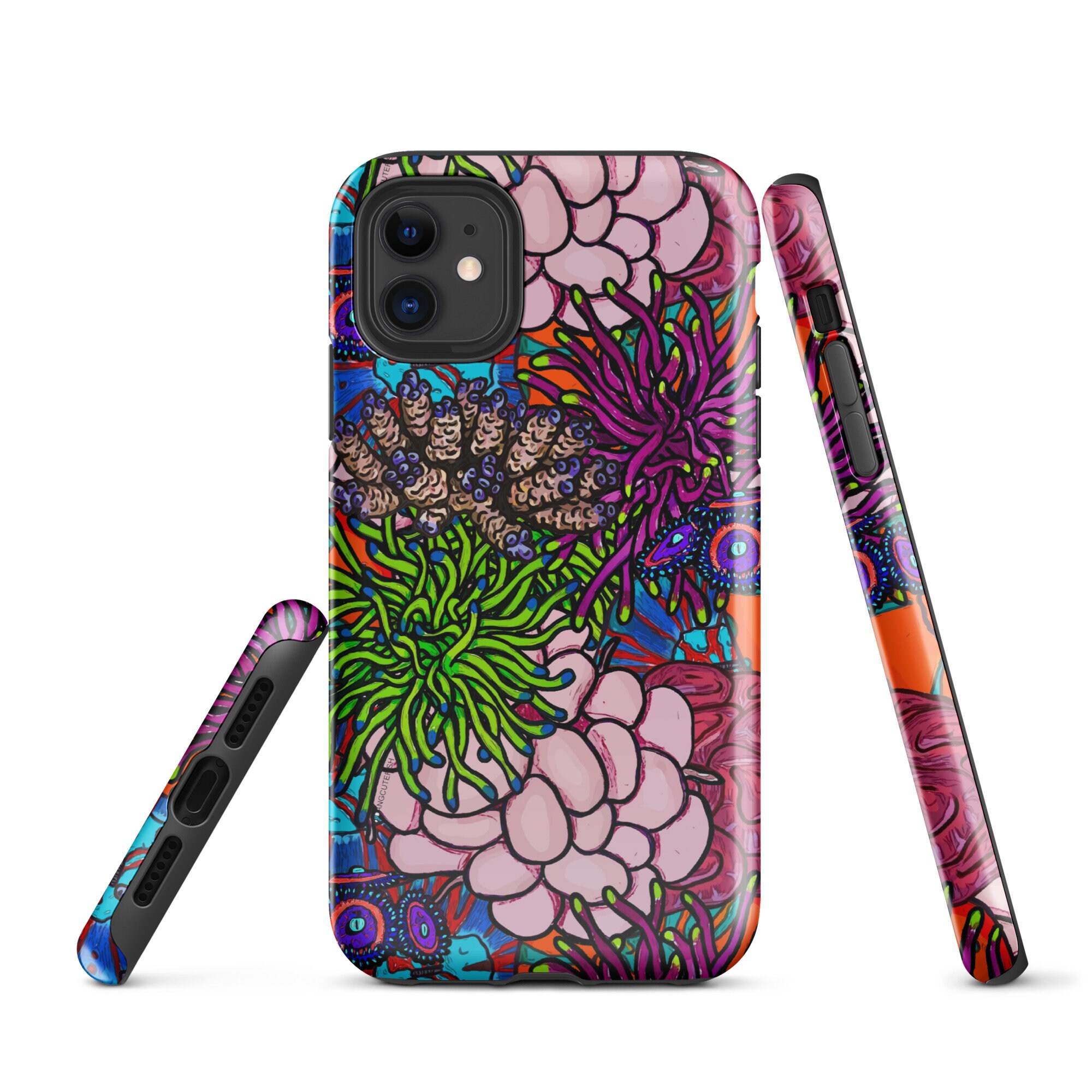 Coral Phone Case, Tough Case for Iphone®, Torch Coral, Brain Coral ...