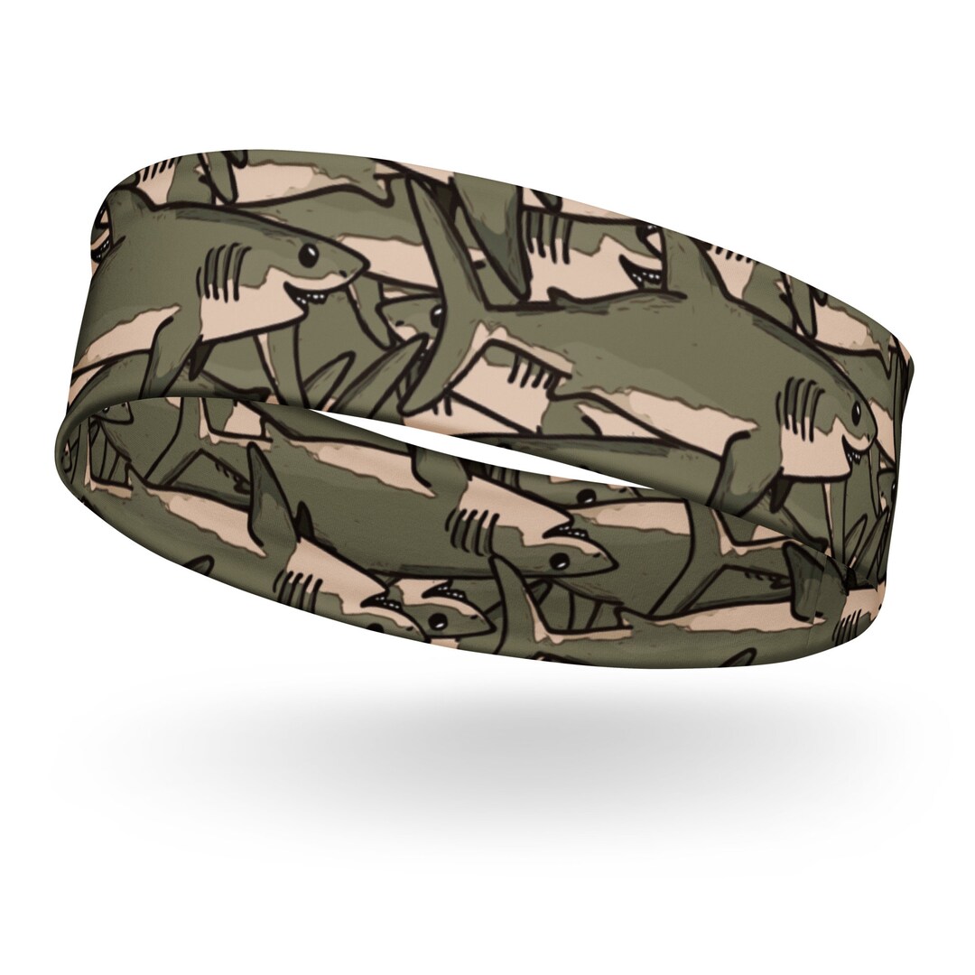 White Shark Headband, Elasmobranch, Gift, Shark Hair Band - Etsy