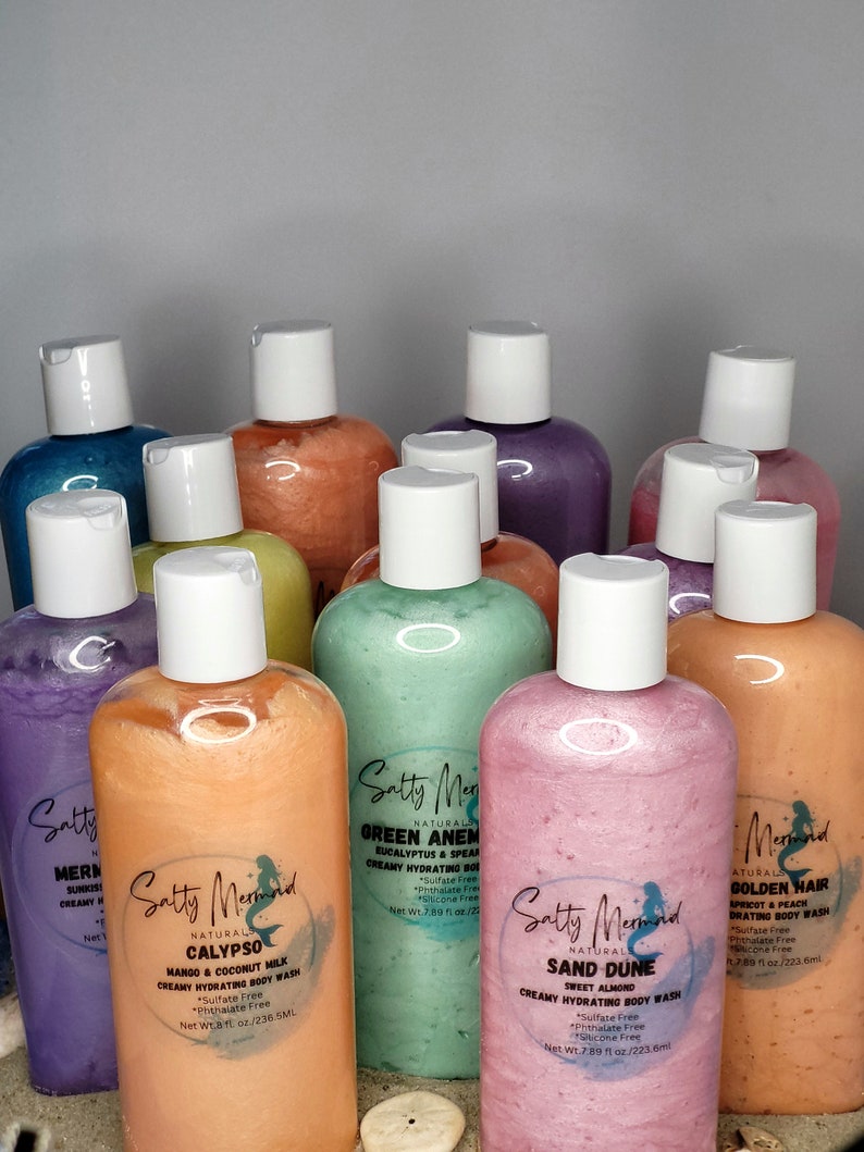 Body Wash, Creamy, Hydrating, Thick and Very Moisturizing. A Spa-like ...