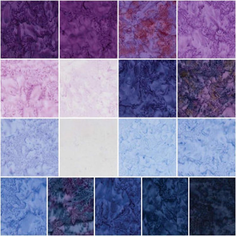 Expressions Shades of Purple Fat Quarter Bundle - Etsy