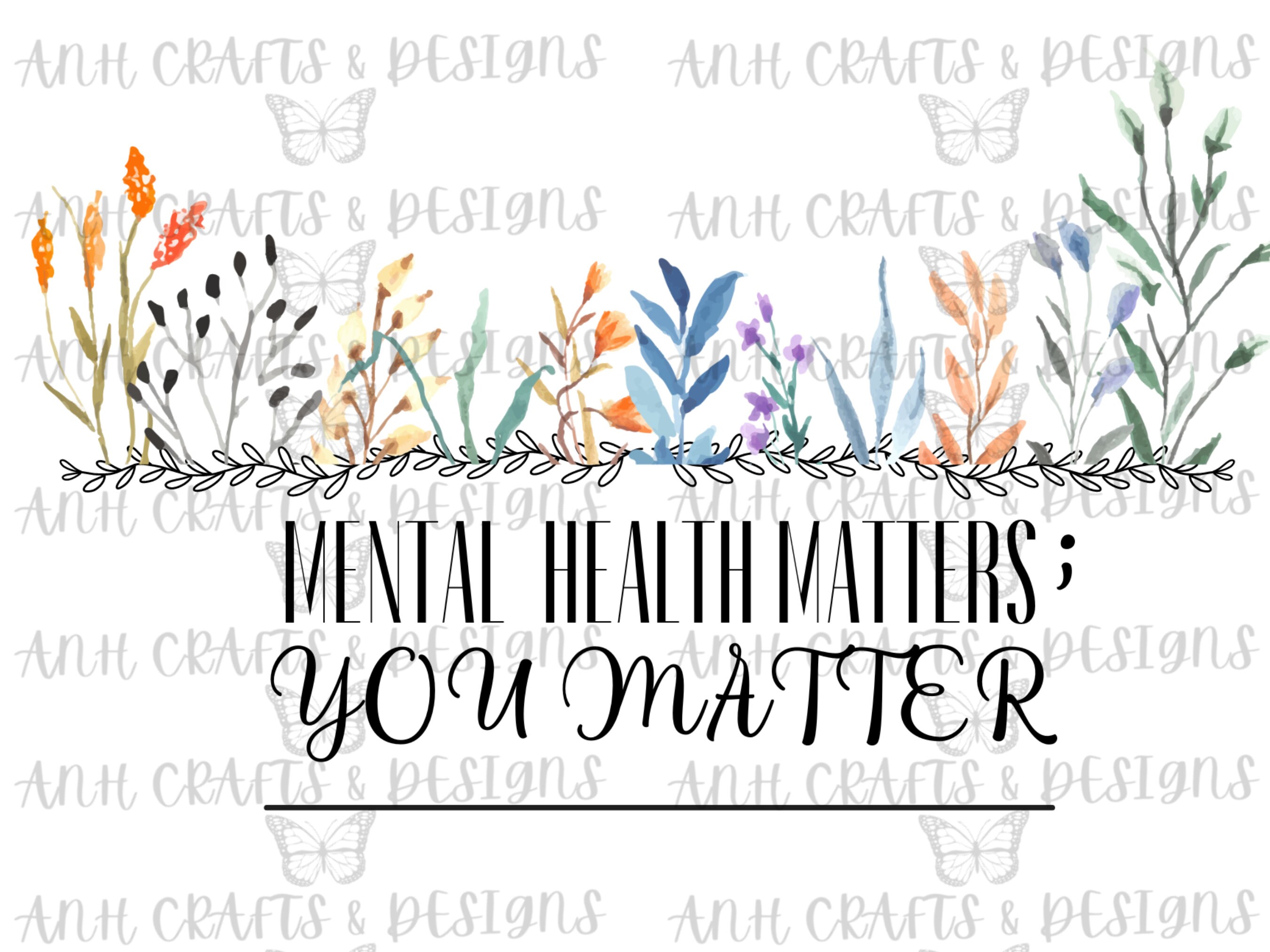 Mental Health PNG, PNG, Mental Health Matters, You Matter, Digital ...