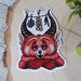 Hybrid Red Panda Critter Sticker / Vinyl Herbalist Friendo / Waterproof ...