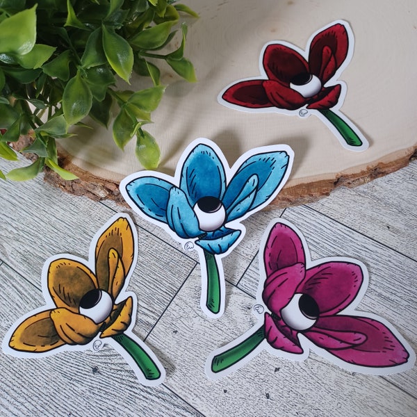 Vinyl Flower Decal - Etsy