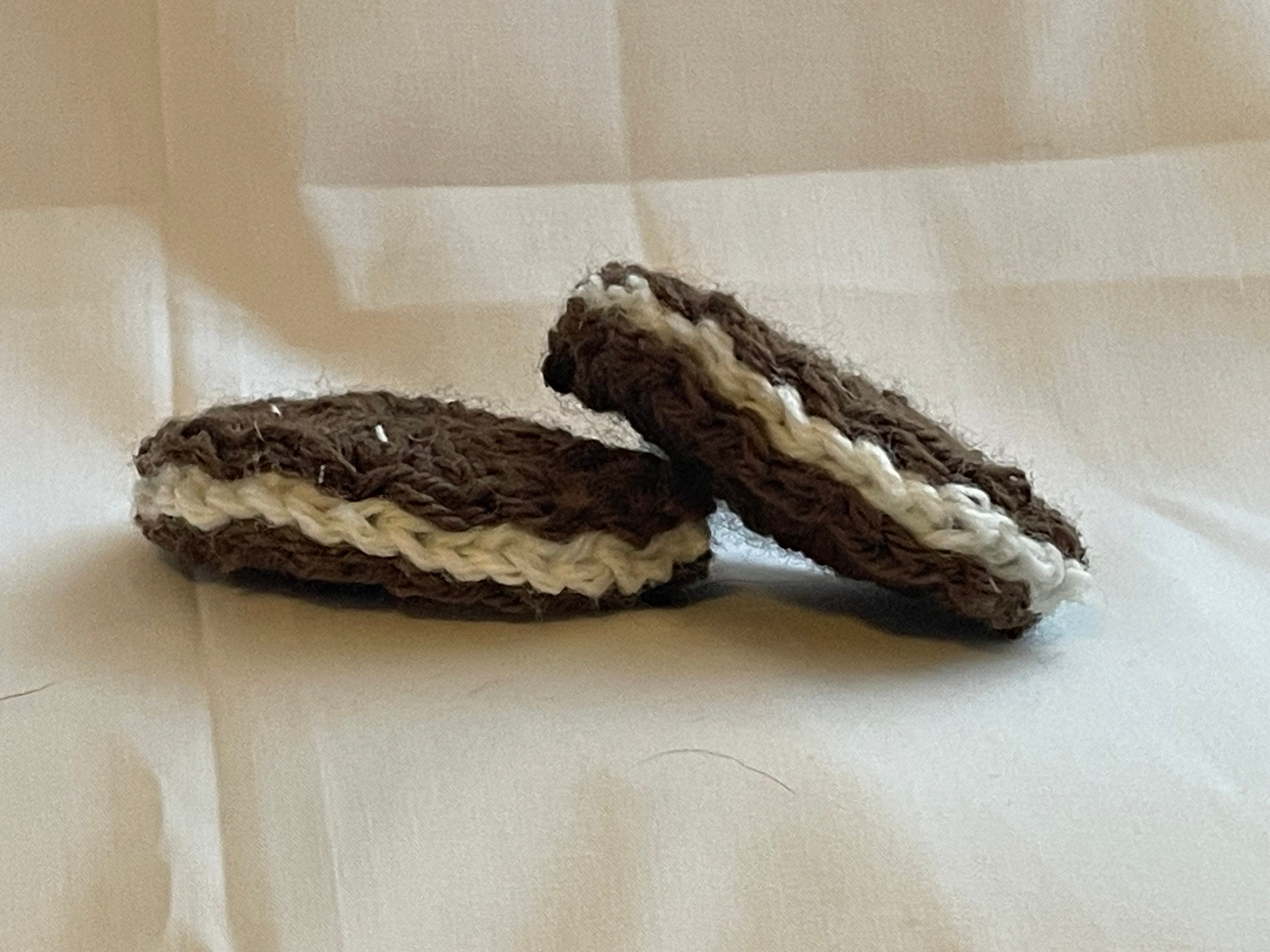 Handmade Chocolate and Vanilla Crochet Desserts Amigurumi - Etsy