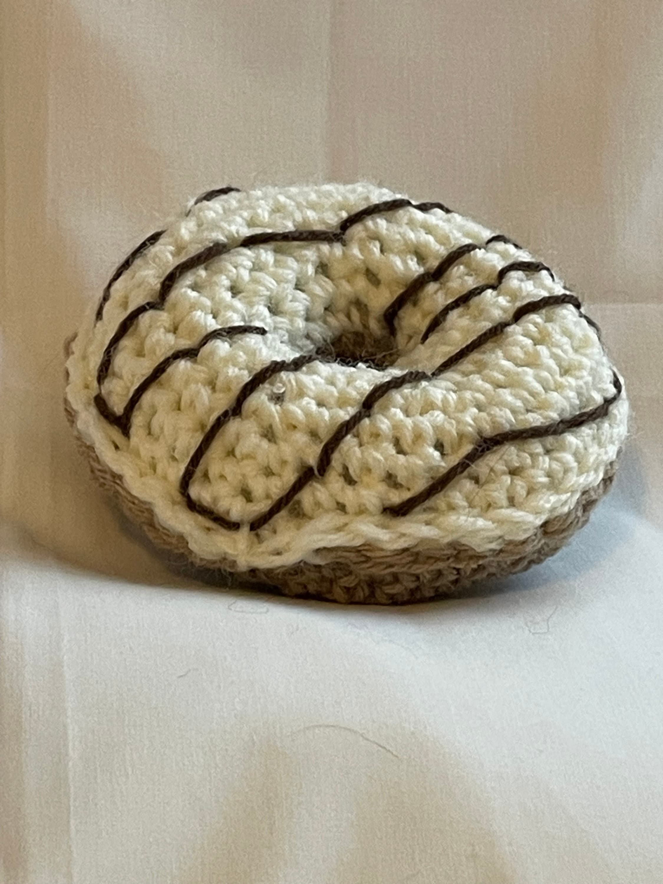 Handmade Chocolate and Vanilla Crochet Desserts Amigurumi - Etsy