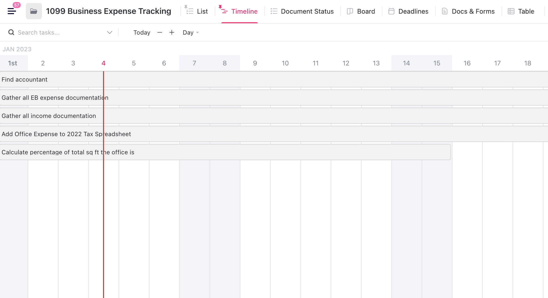 Clickup Template Business Expense Tracker Clickup Template for 1099 ...