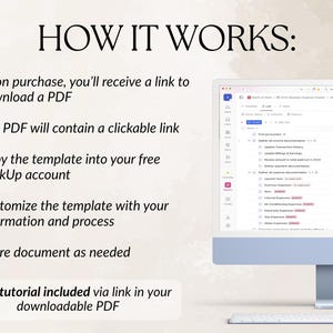 Clickup Bookkeeping Planner for Small Business Digital Bookkeeper ...