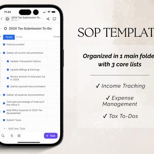Clickup Bookkeeping Planner for Small Business Digital Bookkeeper ...