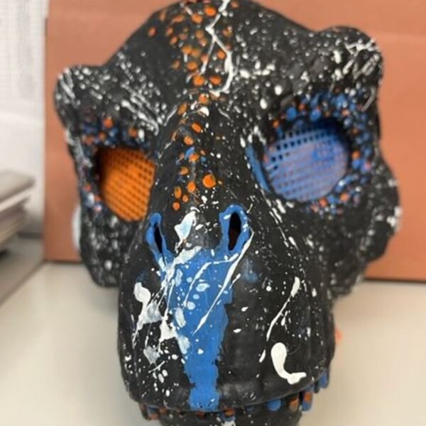 Dino Mask Cheap - Etsy