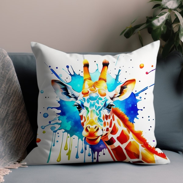 Giraffe Pillow Cover - Etsy